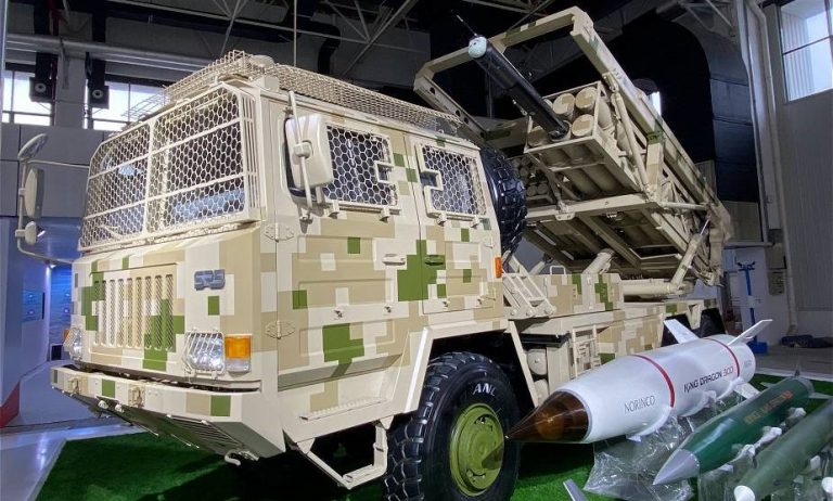 China presents new SR5 MLRS rocket launcher able to launch loitering ...